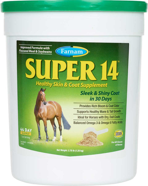 Super 14 Healthy Skin and Coat Supplement for Horses – Care About My Pet